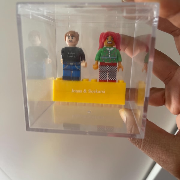 Personalized Minifig Couple Set | Custom Lego Couple Figure | Gift for ...