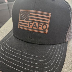 F Around and Find Out, FAFO Hat, FAFO Flag Hat, Flag Patch Hat, USA ...