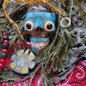 Aztec Tlaloc Mask Face Carving - Etsy