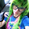 Atomic Turquoise Scene Queen Emo Clip in Human Hair Extensions ...