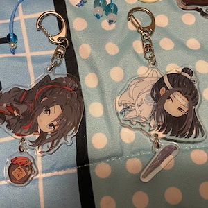 Enchanting Acrylic Keychains, Tian Guan Ci Fu, Heaven Official's ...