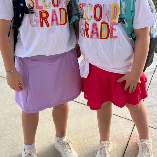 Second Grade Rainbow Shirt, 2nd Grade Squad Shirt, Second Grade Squad ...