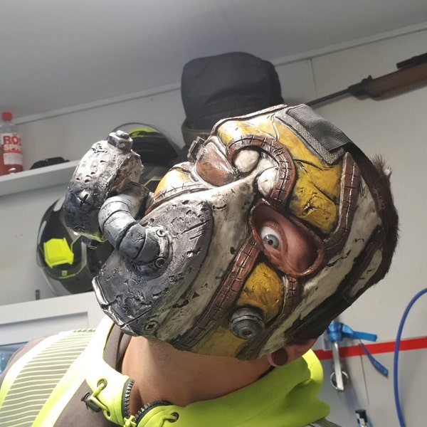 Borderlands Inspired Psycho Krieg Fibreglass Mask - Etsy