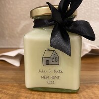 New Home Candle First Home Gift New Home Gift for Couples Black and ...