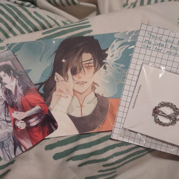 Heaven Official's Blessing Adjustable Rings, Xie Lian, Hua Cheng, Hua ...