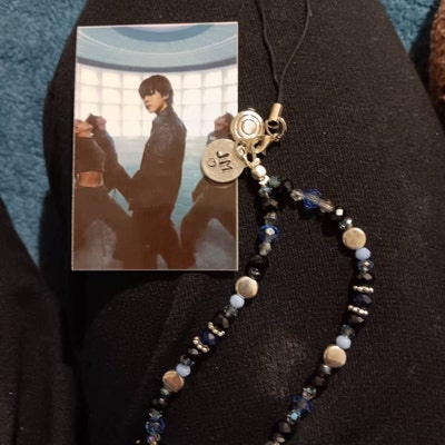 Jimin Face Collection Beaded Accessories Phone Charms Bracelets - Etsy