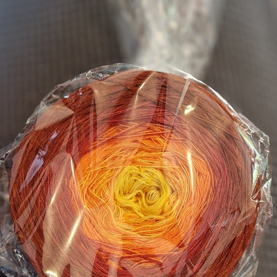 Gradient Yarn Cake, Ombre Yarn Cake, 50cotton/50%acrylic Yarn Cake.352 ...