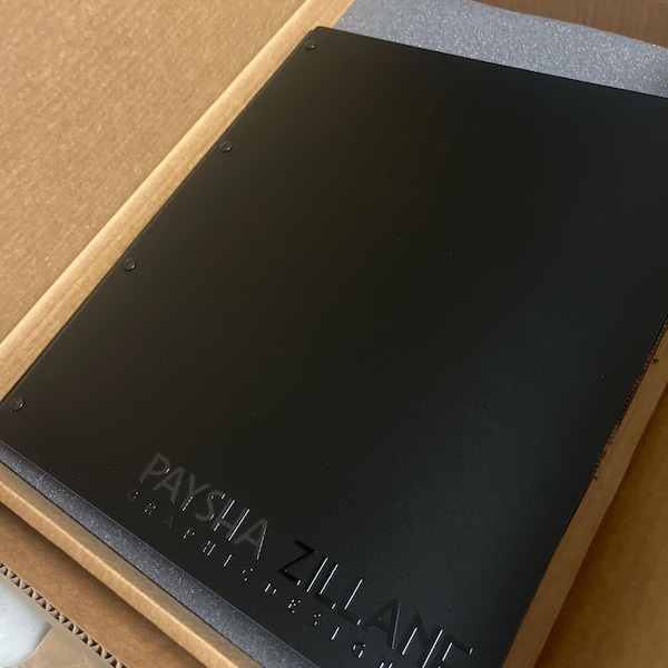 11x17 Landscape Matte Black Portfolio Case 11x17 Portfolio Landscape ...