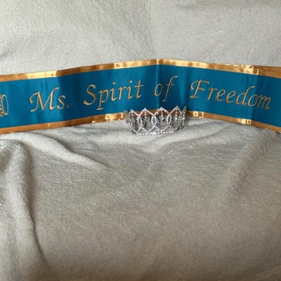 Custom Embroidered Sash/ Monotype Corsiva Font - Etsy