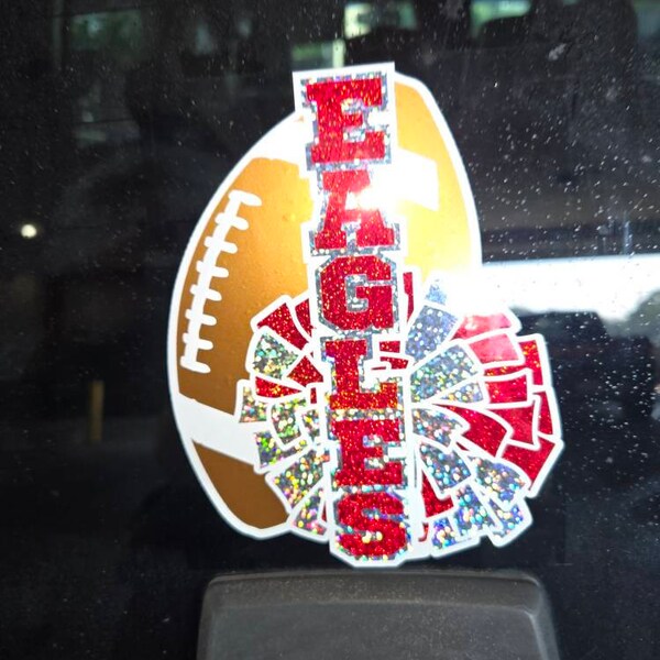 Custom Drill Team Stickers Name Boot Hat & Pom-poms Holographic Decals ...