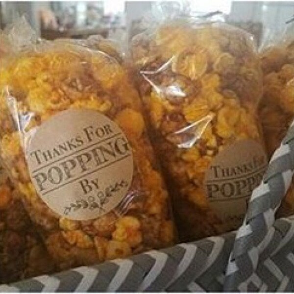 12 X Thanks for Popping by Stickers, Thanks for Popping by Label ...