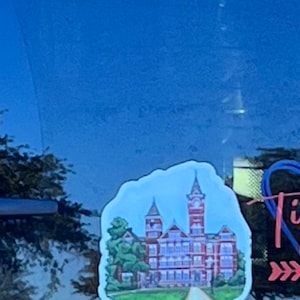 William and Mary Barrett Hall Watercolor Print College of - Etsy