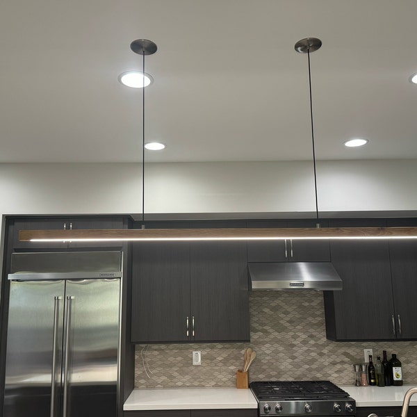 Fyra Oval Linear Suspension Chandelier | Pendant Chandelier | Dining ...