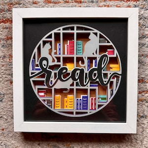 Fishing Shadow Box Svg, Fisherman Light Box Svg, Father's Day Gift ...