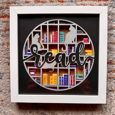 Fishing Shadow Box Svg, Fisherman Light Box Svg, Father's Day Gift ...