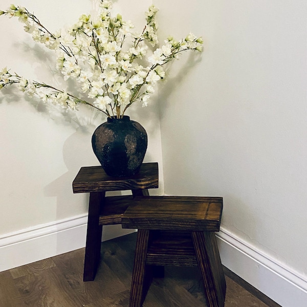 Wooden Foot Stools/childrens Stool - Etsy