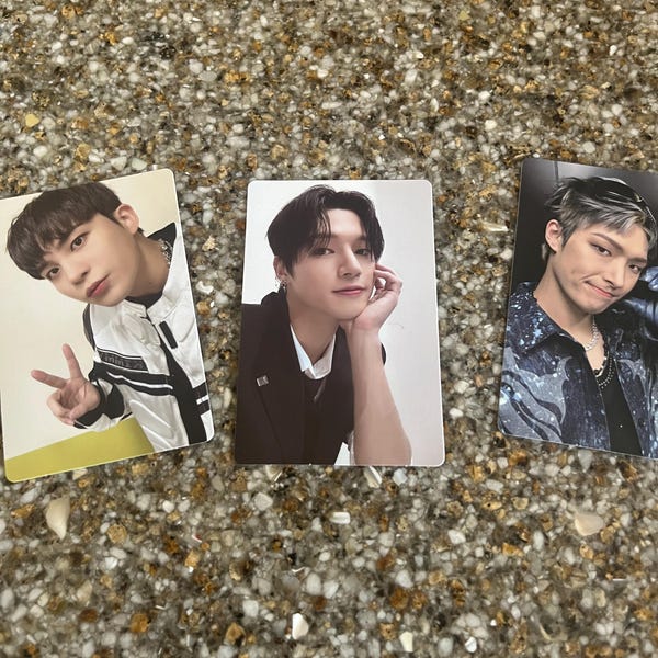 ATEEZ Pcs the Movement Album Photocards Orange Album - Etsy