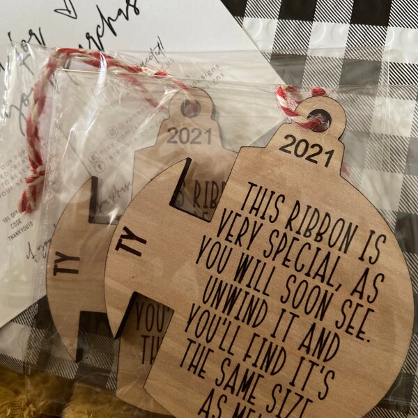 Kids Keepsake Christmas Ornament, Kids Height Ornament, Kids Christmas ...