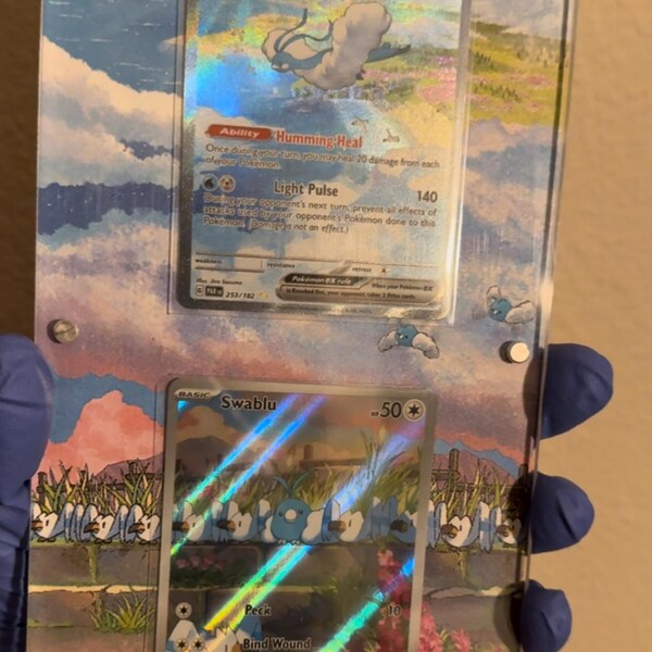 Iono SAR Custom Pokémon Card Display Frame Case - Etsy