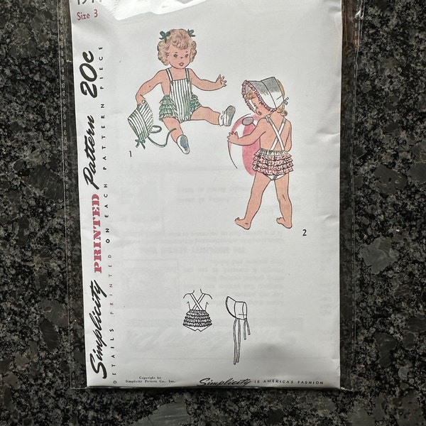 11-1/2" DOLL Clothing Fashion Simplicity 5731 Vintage 1964 Craft Sewing ...