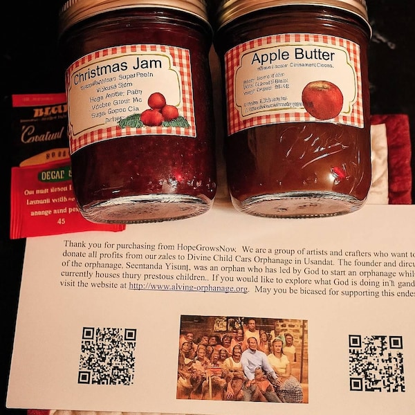 Christmas Jam/spread. Delicious Spreadable Jam Made From Strawberries ...