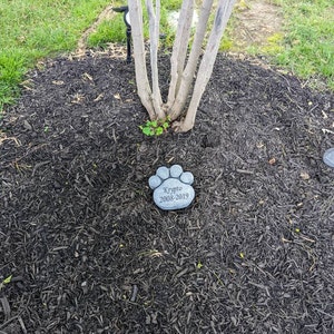 Personalized Garden Stones Engraved With Any - Etsy