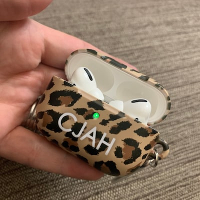 Leopard AirPod Case Animal Print Airpods Pro Hard Cover - Etsy