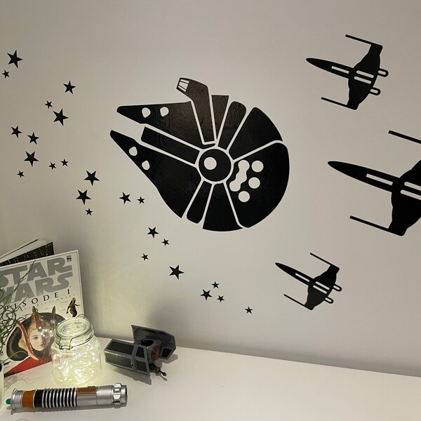 Star Wars Battle Wall Decal Sticker - Etsy