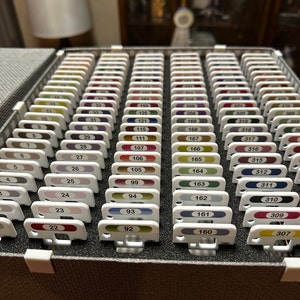 Foam Inserts for Wide IKEA Alex 6 Drawer Unit Storage for Bobbins - Etsy