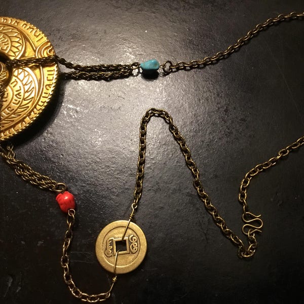 Marion's Necklace From Indiana Jones - for the Headpiece to the Staff ...
