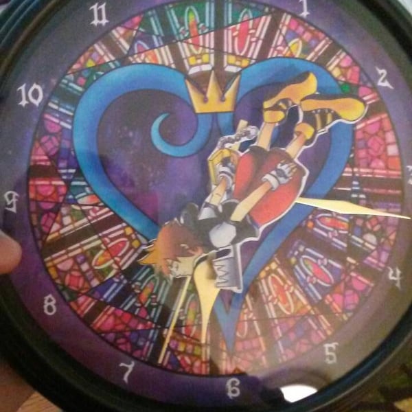 Kingdom Hearts Clock - Etsy