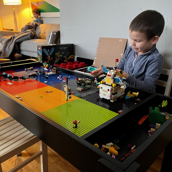 Building Bricks Table, Activity Table, Kids Table, Train Table, Art ...