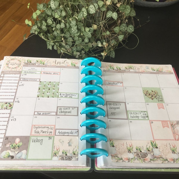 Happy Planner April Monthly Kit, April Happy Planner Printable Stickers ...