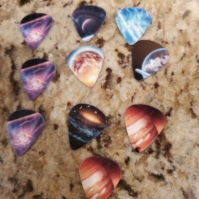 Blank White Guitar Picks 1.0 Mm Thick - Etsy