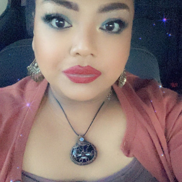 Custom Copper Wirewrapped Crystal Deer Antler Pendant. - Etsy