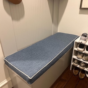 Canvas Covers for Bench Cushions. Custom Size Replacement of Your ...