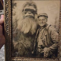 Personalized 1890s Explorer Portrait With Cryptid, Custom Historical ...
