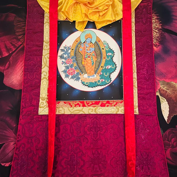 Hanumana/hanuman/ Vajrangavali/ Monkey God Original Thangka Painting ...