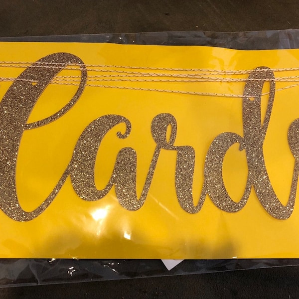 Card Box, Card Box Sign, Card Box Banner, Card Box Decor, Wedding Decor ...