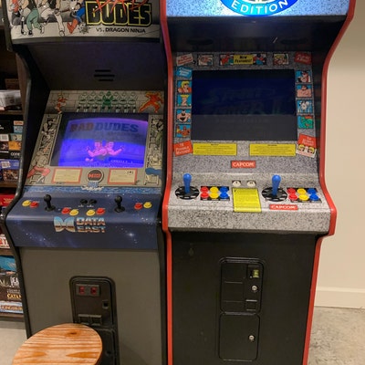 Street Fighter 2 Champion Edition Arcade Cabinet Graphics Marque/ Cpo ...