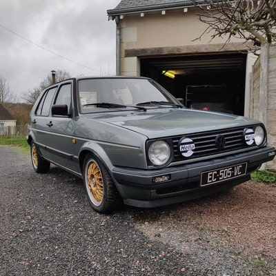 VW Golf MK1 MK2 Front Bumper Hella Blinker Cover Grid Mesh - Etsy