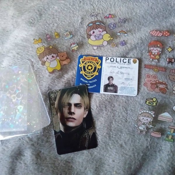 Resident Evil PVC Photocard V3 - Etsy