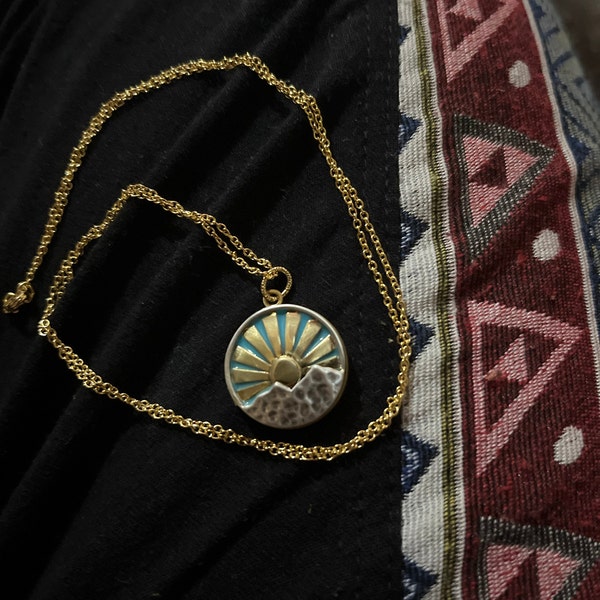 Locket Necklace · Gold Sun Necklaces · Sunburst Pendant · Locket ...