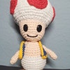 CROCHET PATTERN Toad Super Mario Bros PDF File English, French - Etsy