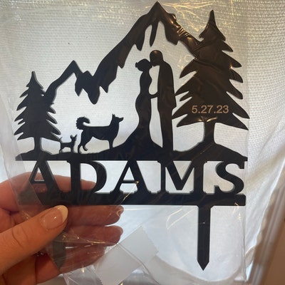 Kissing Her 20s Goodbye Birthday Cake Topper MADE in - Etsy