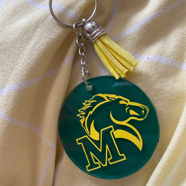 Custom College Keychains/ Any College You Want! - Etsy