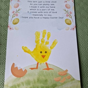 My Handprint Alphabet Book, Alphabet Handprint Art, Baby Toddler Child ...