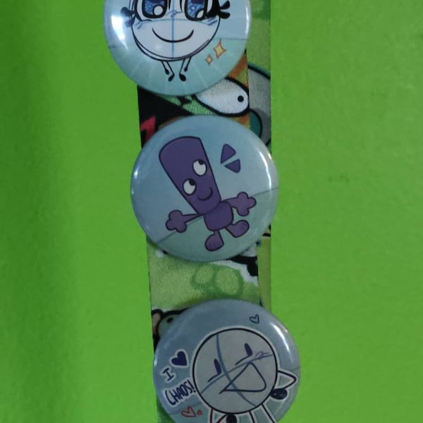 ANIMATIC BATTLE PINS (object Show/osc) - Etsy