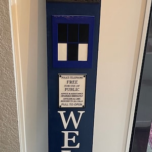Police Box Light for Top Door 3d Printed - Etsy