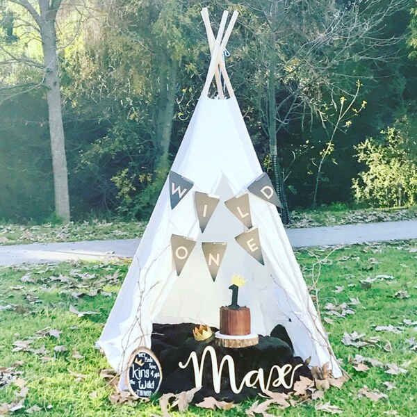 Wild One Cake Topper, One Cake Topper, First Birthday Cake Topper, Wild ...